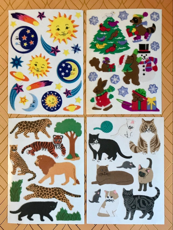 Sandylion Sticker Maxi Fuzzy | Etsy