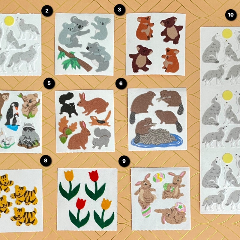 Sandylion Stickers - Etsy UK