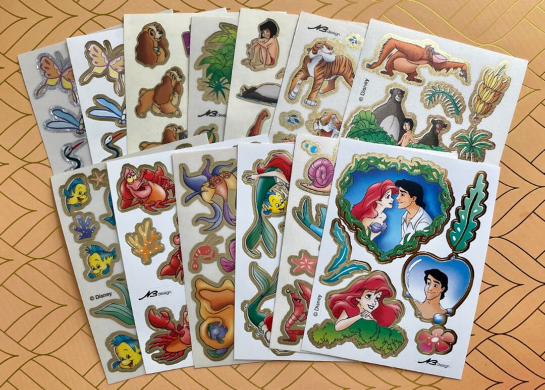 NB Design Sticker Vintage Disneys - Etsy