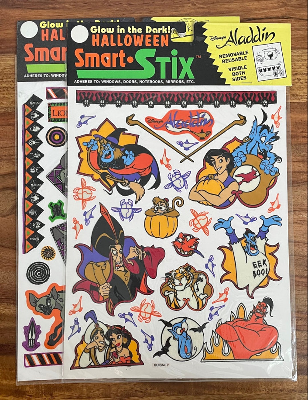 Smart Stix Stickers GIANT Disney's the Lion King & Aladdin - Etsy UK
