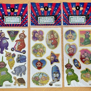 Teletubbies Vintage Stickers - Etsy