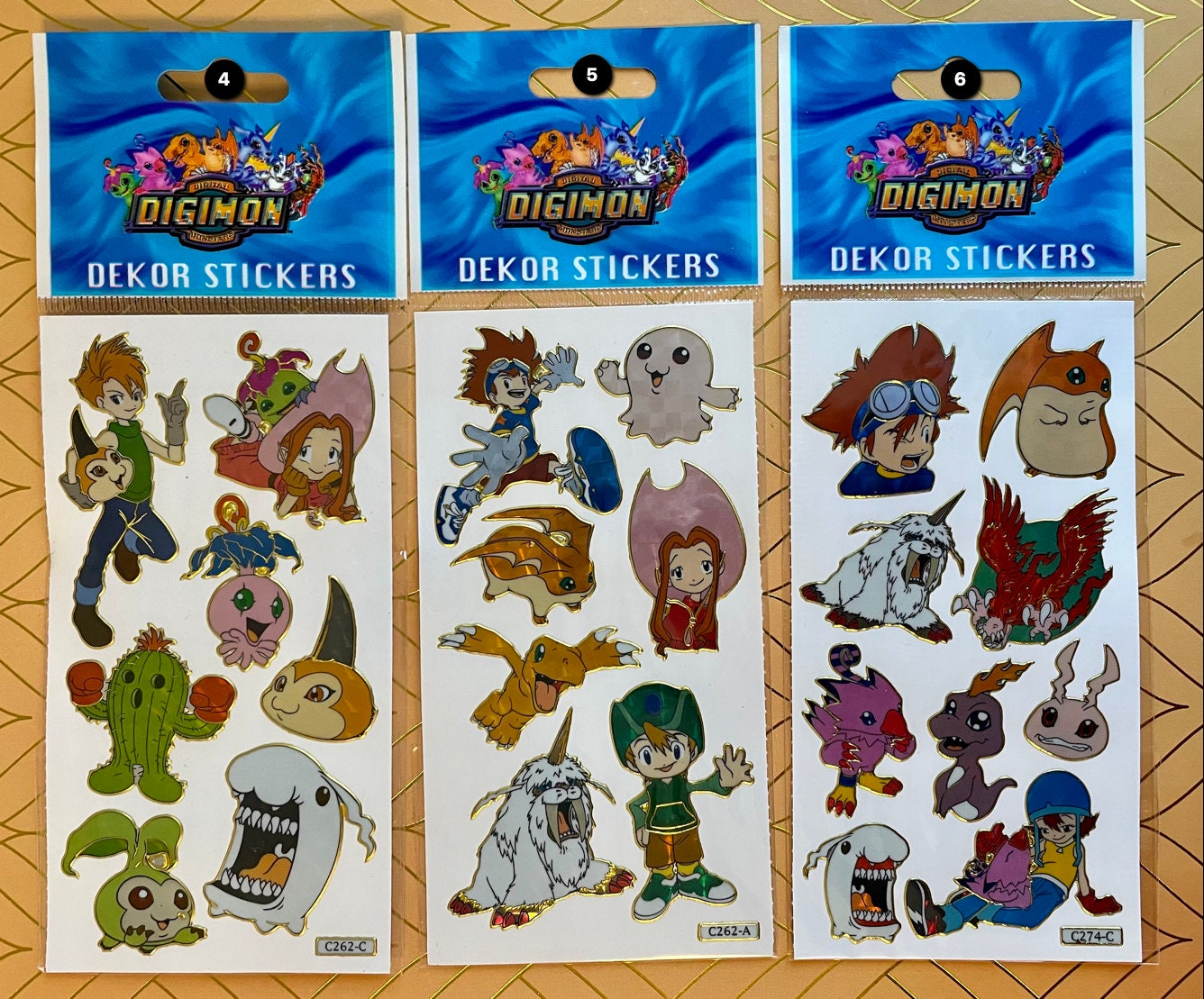 Dekor Sticker Digimon Vintage - Etsy.de