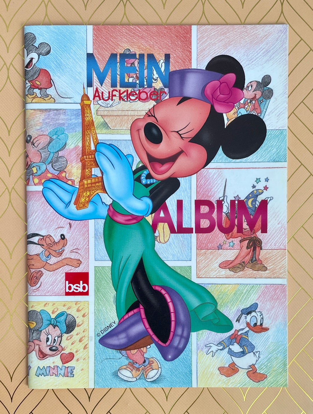 Disney's BSB Sticker Album - Etsy