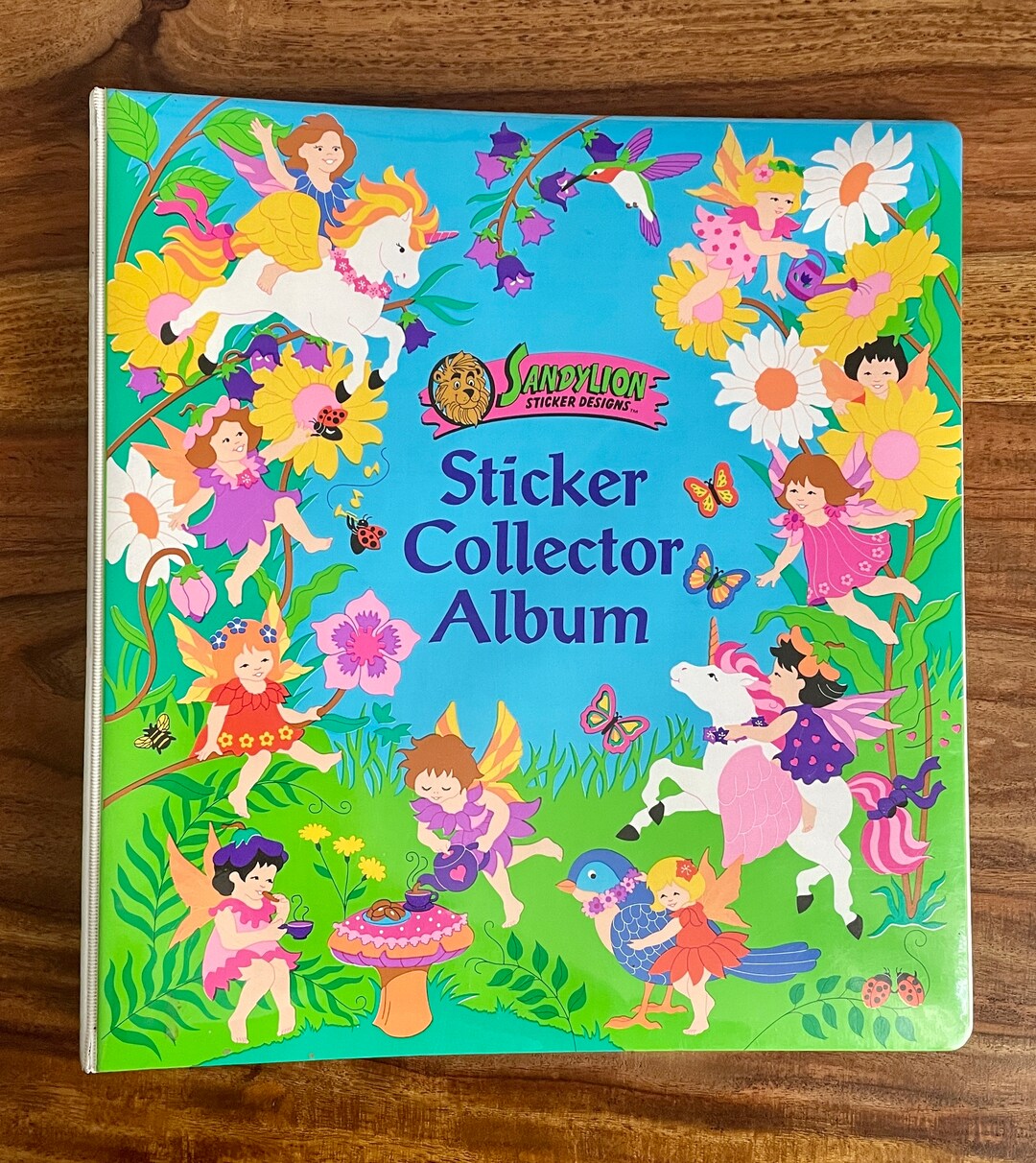 Sandylion Sticker Collector Album Fairy Unicorn - Etsy