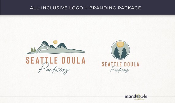 Doula Logo Design Custom Branding Kit Letterhead Design - Etsy