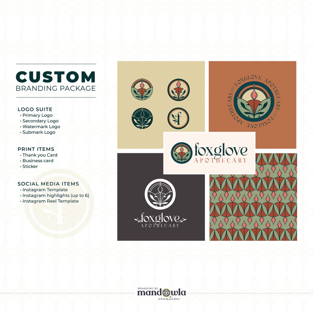 Comprehensive Branding Package for Small Business | Custom Logo Suite ...