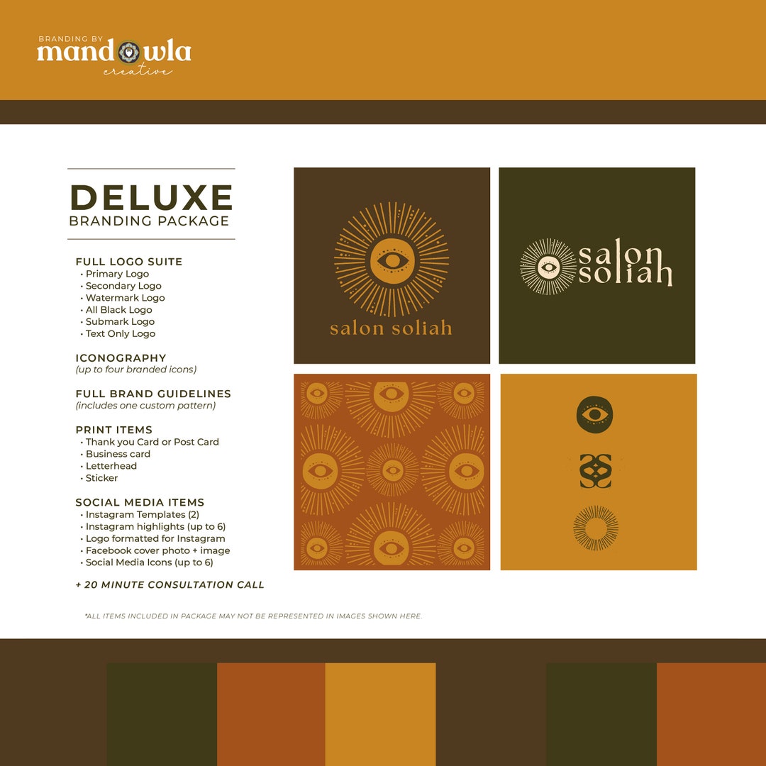 Complete Branding Package | Full Custom Logo Suite | Social Media and ...