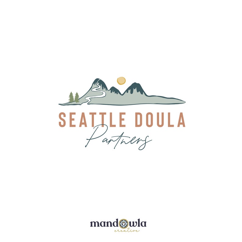 Doula Logo Design Custom Branding Kit Letterhead Design | Etsy