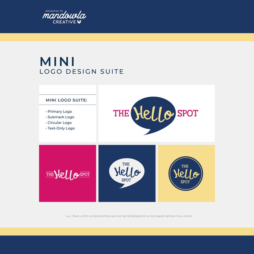 Custom Branding and Logo Design Package Unique Business Identity ...