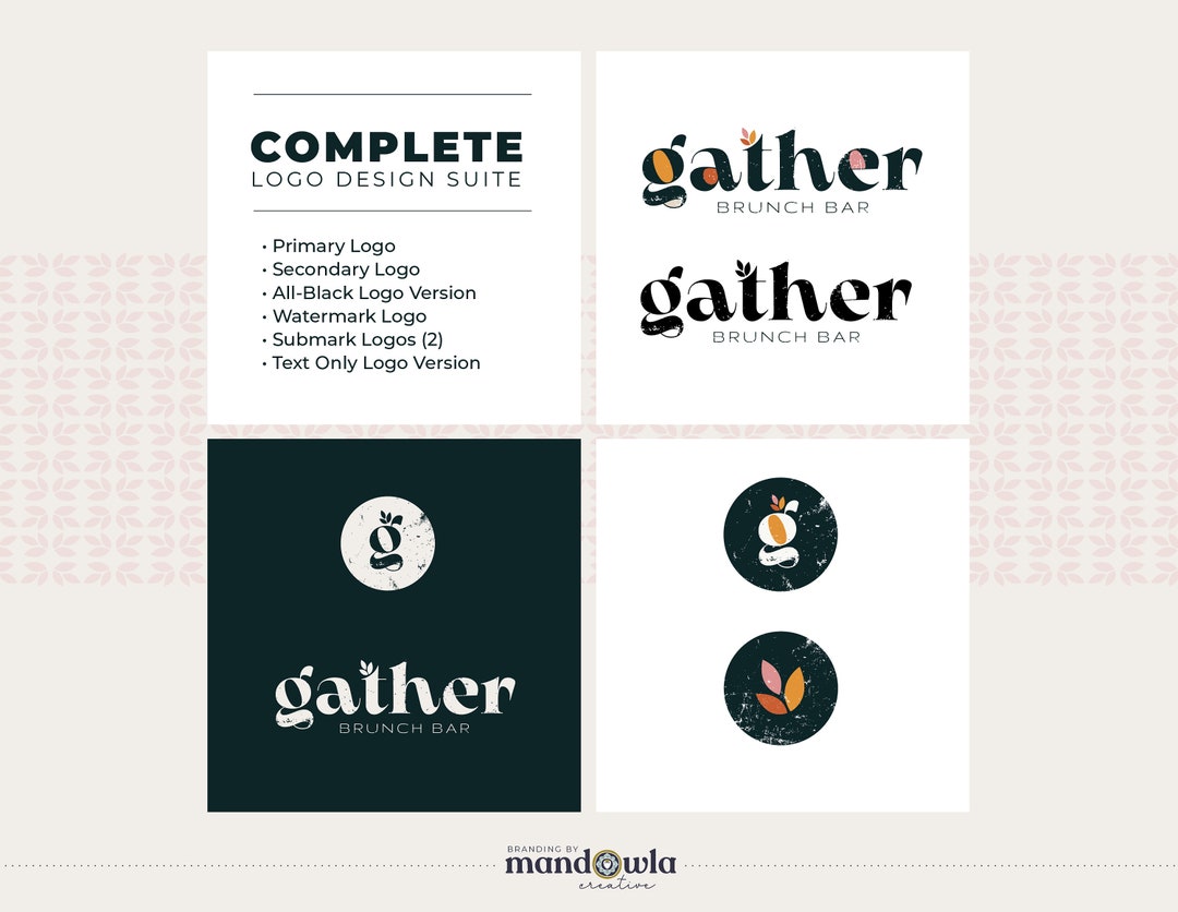 Complete Logo Design Suite Custom Branding Package Business Logo Design ...