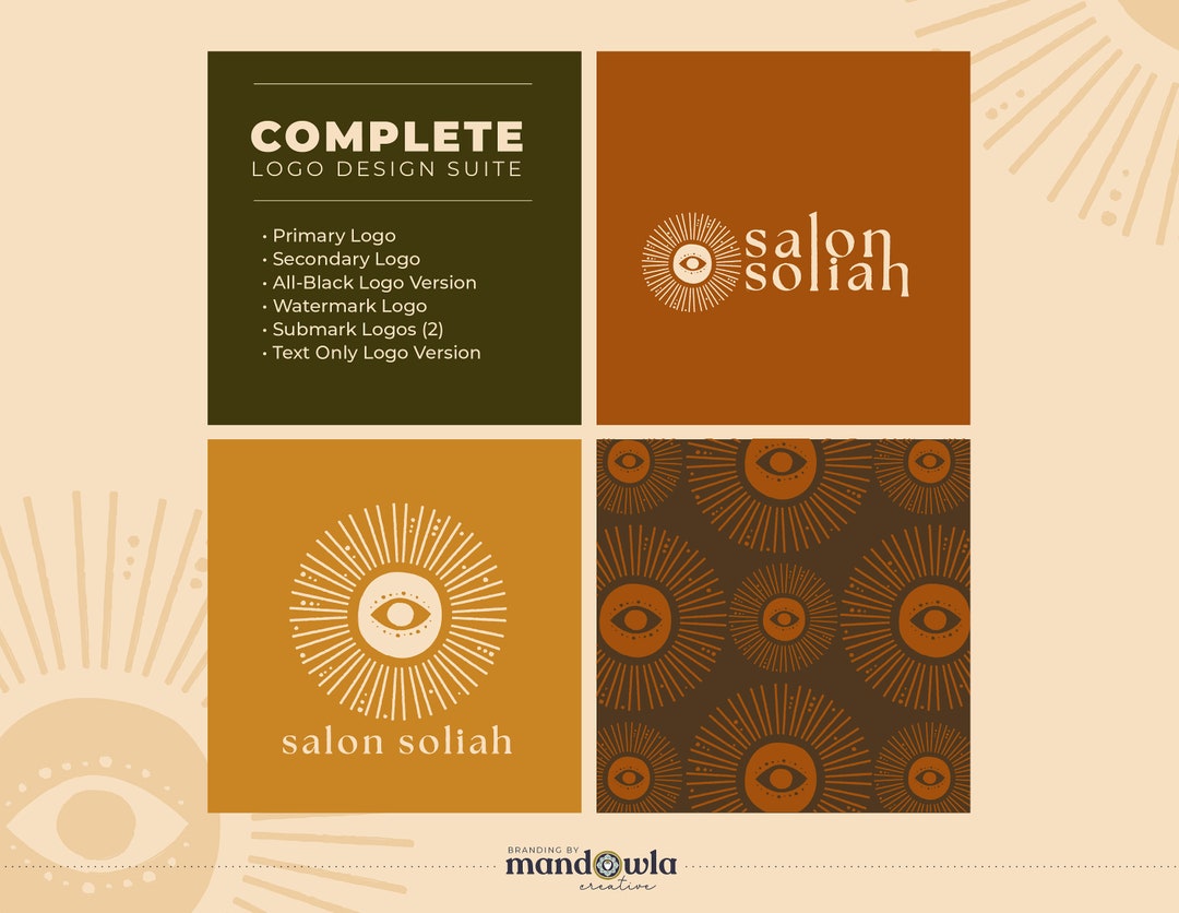 Full Logo Design Suite Custom Logo Design Package Business Branding Kit ...