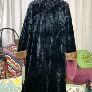 1920s Velvet and Fur Opera Coat - Etsy