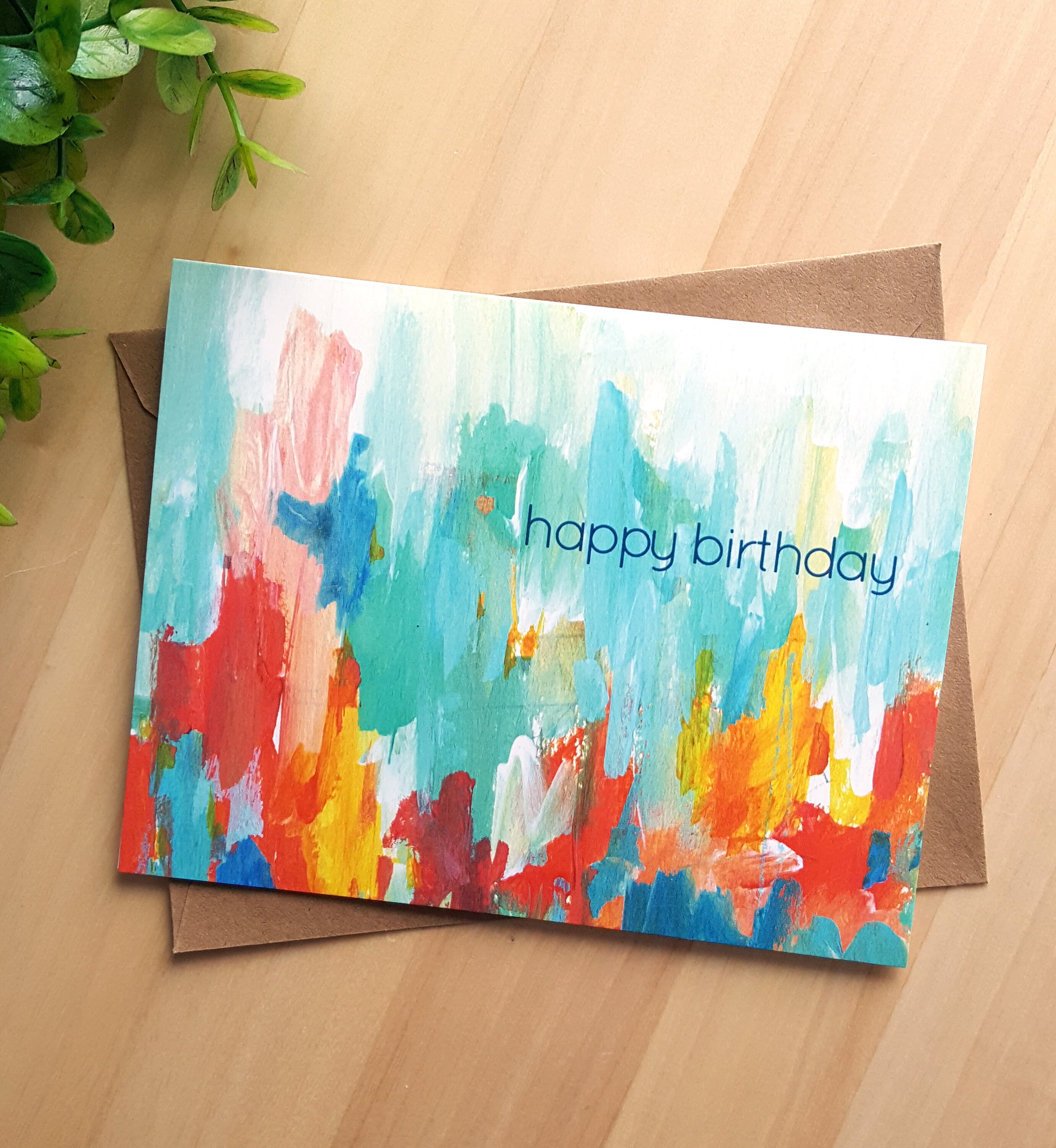 Acrylic Paintings on Cards - Etsy