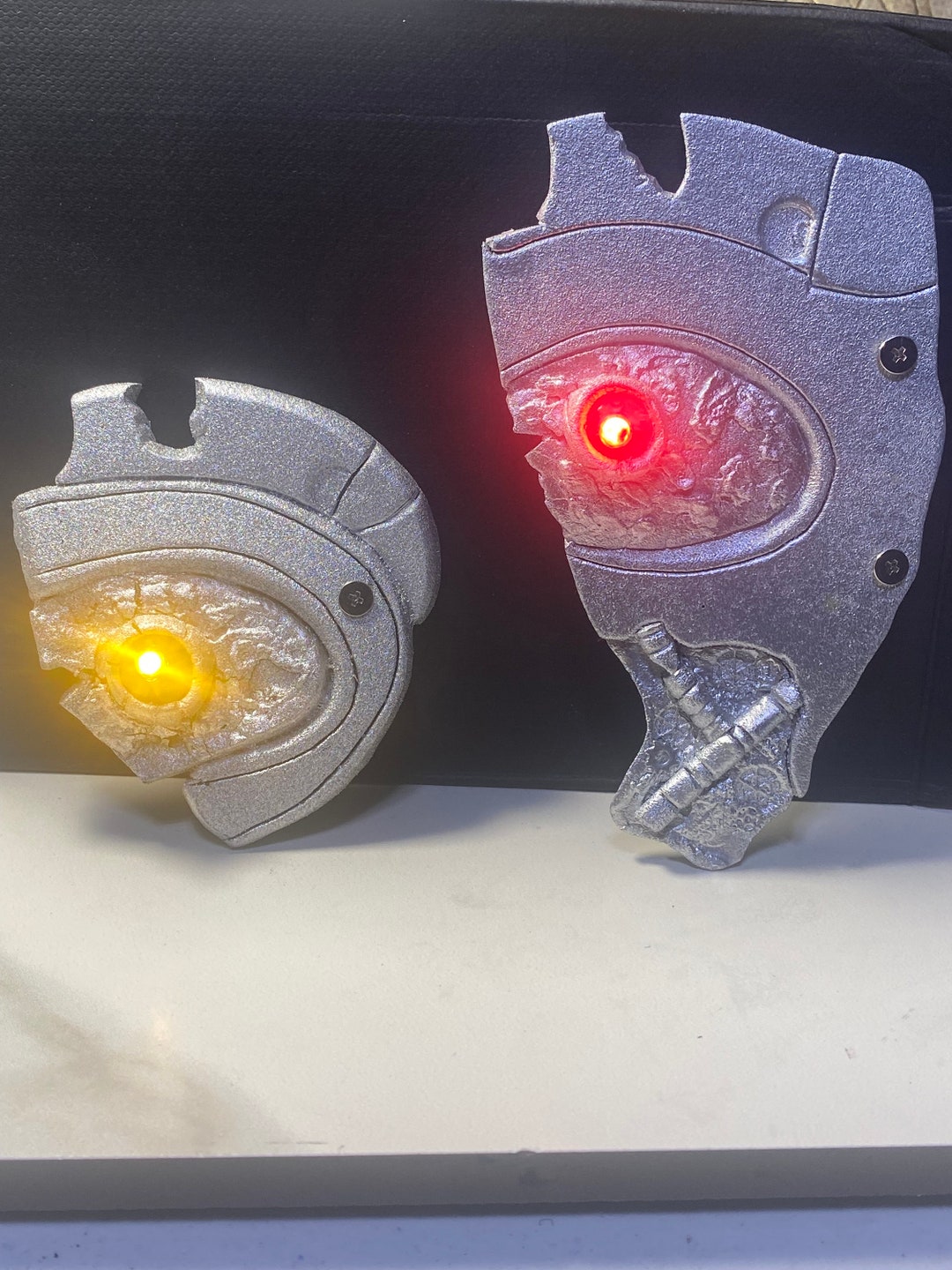 Terminator Cyborg Robot Eyepatch, Choice of 2 Styles. EVA FOAM. Use ...