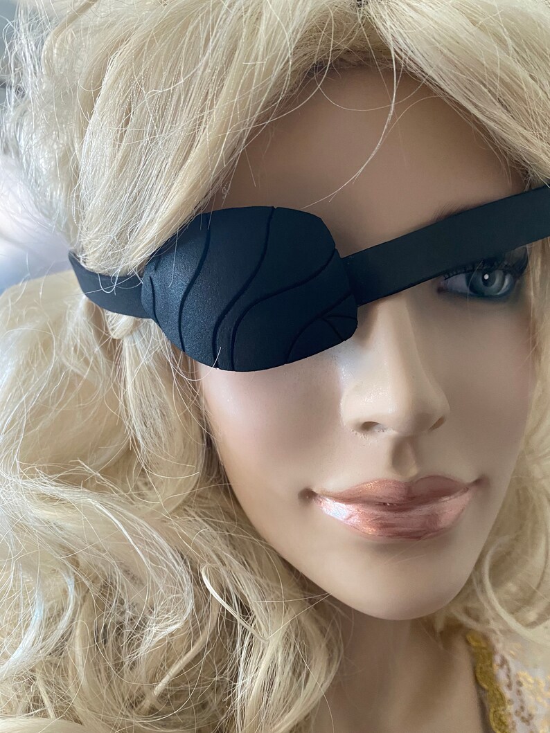 Marvel Cosplay Thor Eye Patch Black or Gold Painted EVA - Etsy