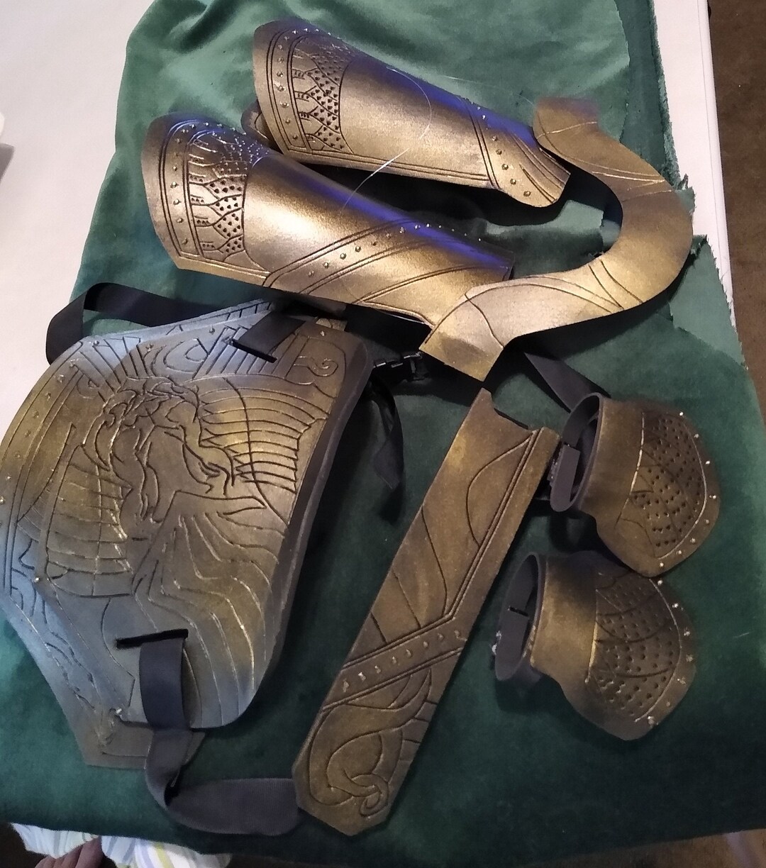 MWO, Loki 4 piece Armor set The Avengers, Cosplay EVA Foam Painted like ... MWO, Loki 4 piece Armor set The Avengers, Cosplay EVA Foam Painted like ...