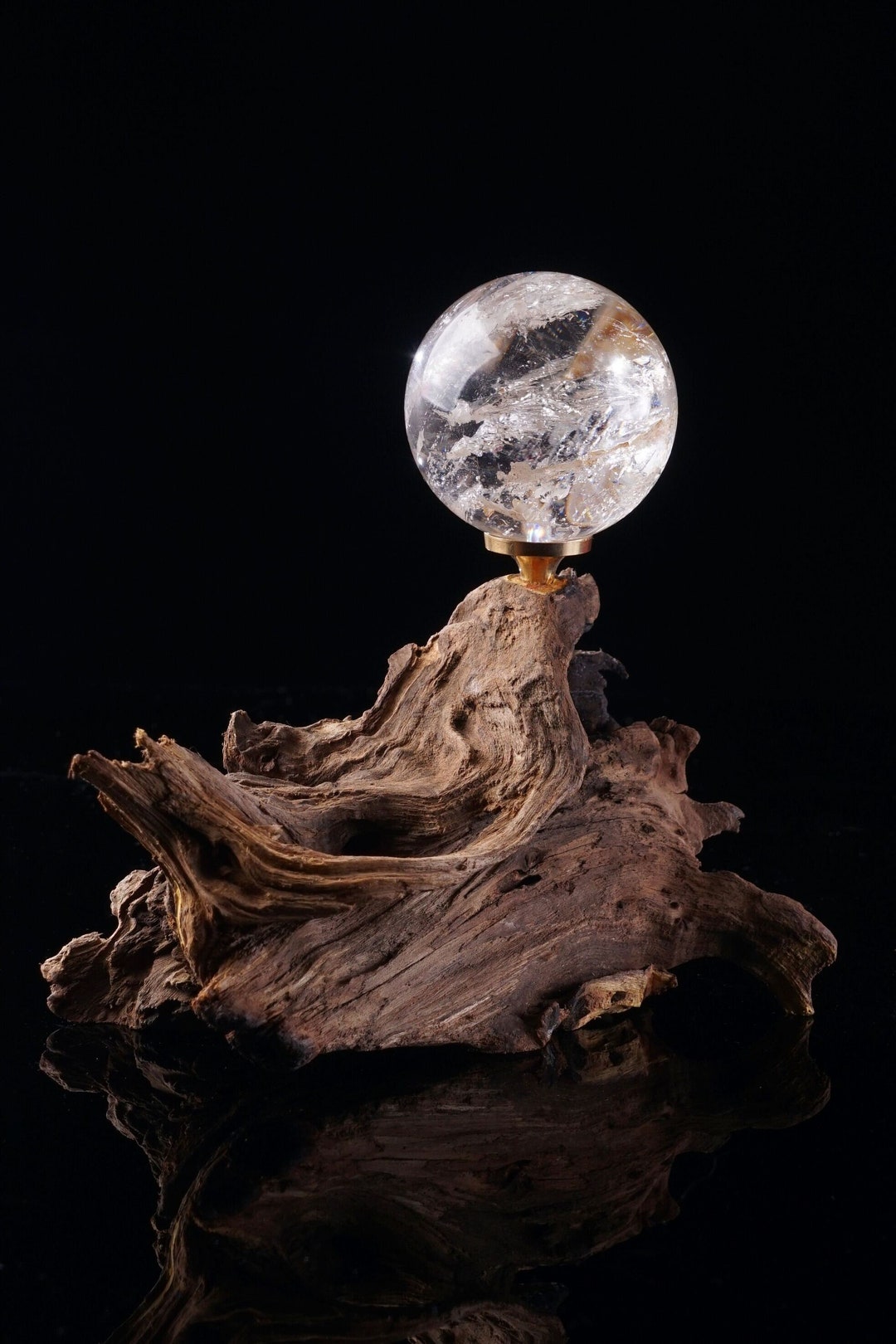 4.3cm/skeleton Crystal Quartz Spheres/skeleton Quartz/ Clean Spheres - Etsy