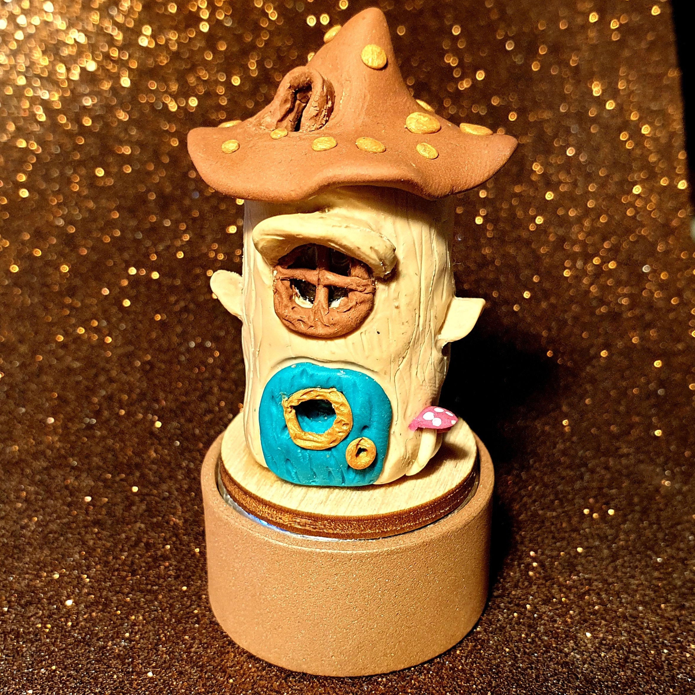 Miniature Light up Toadstool Fairy House - Etsy