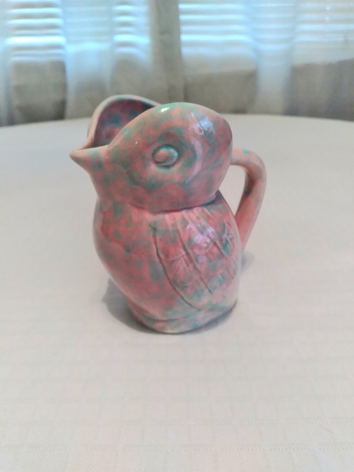 California Artistic Potteries Bird Pitcher Pink And Blue | Etsy California Artistic Potteries Bird Pitcher Pink And Blue | Etsy