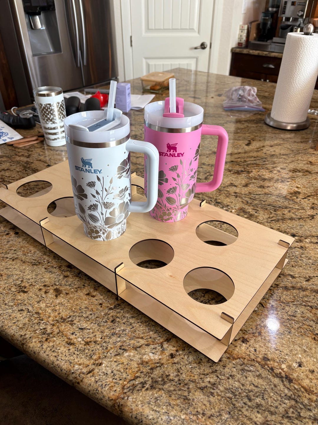 Stanley Tumbler Display Rack SVG File: Laser Cut Market Stand (digital ...