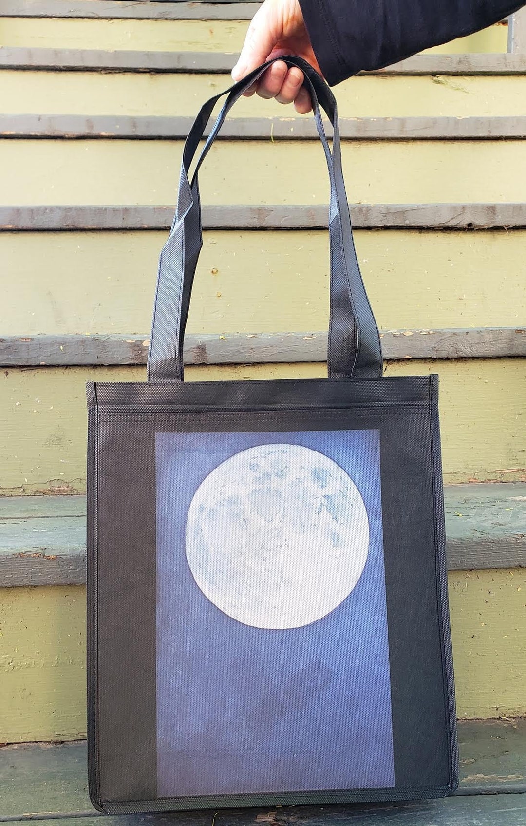 Full Moon Grocery Bag - Etsy