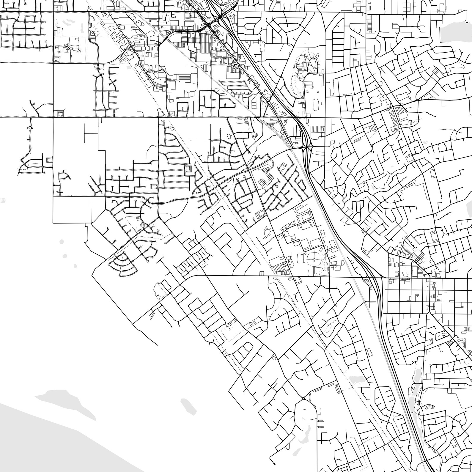 Kaysville Map Print, Kaysville Map Poster Wall Art, Ut City Map, Utah ...