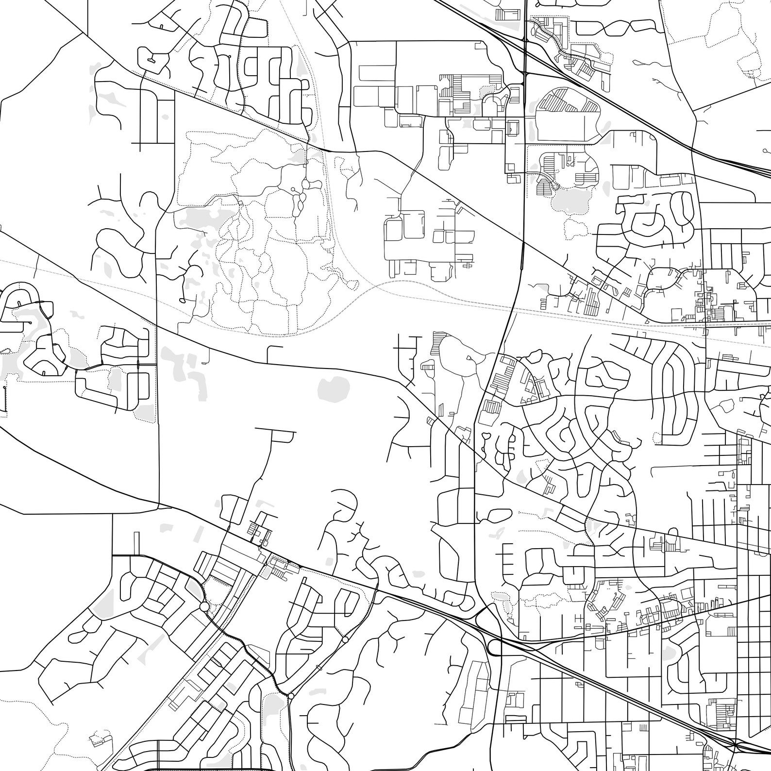 Elgin Map Print, Elgin Map Poster Wall Art, Il City Map, Illinois Print ...