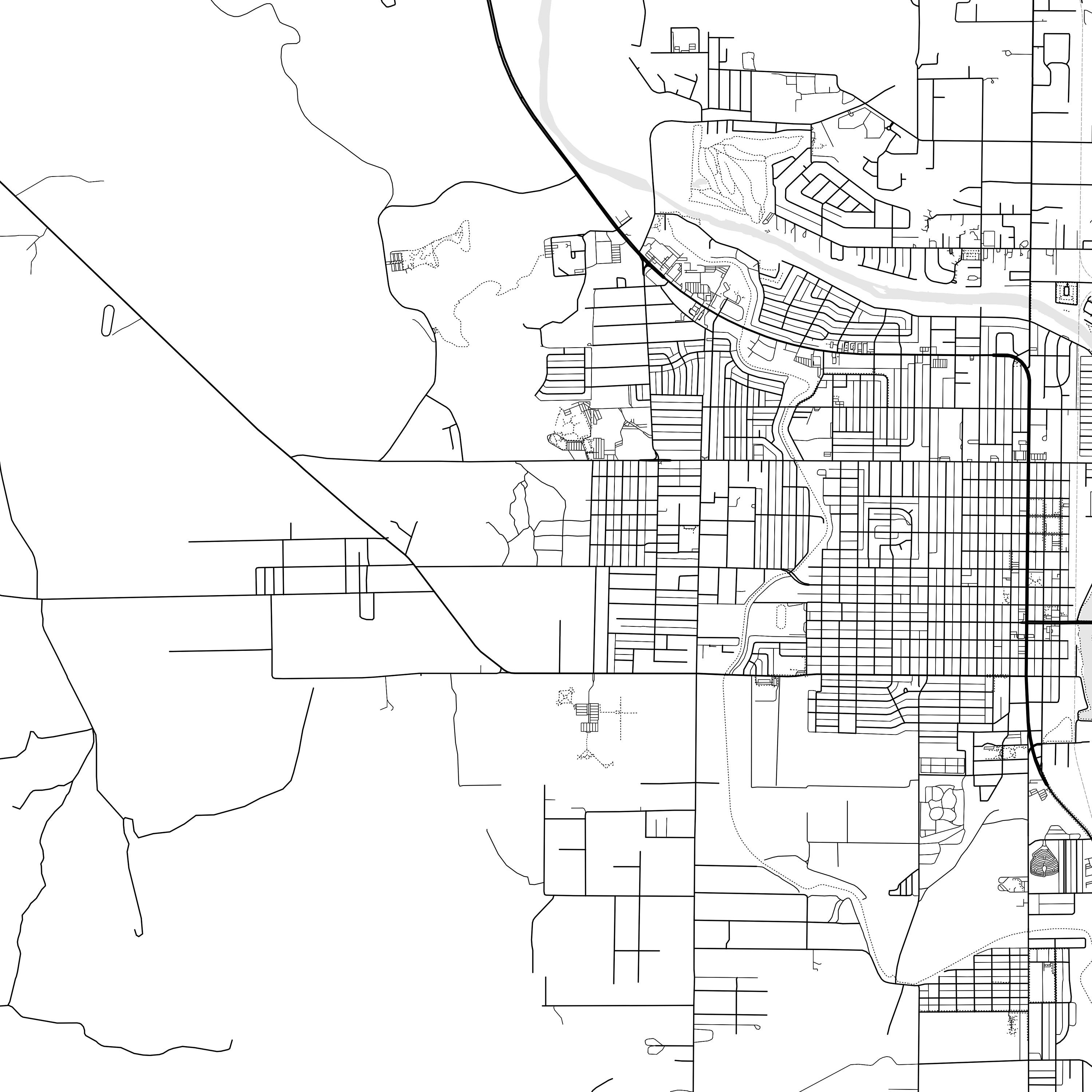 Carlsbad Map Print, Carlsbad Map Poster Wall Art, Nm City Map, New ...