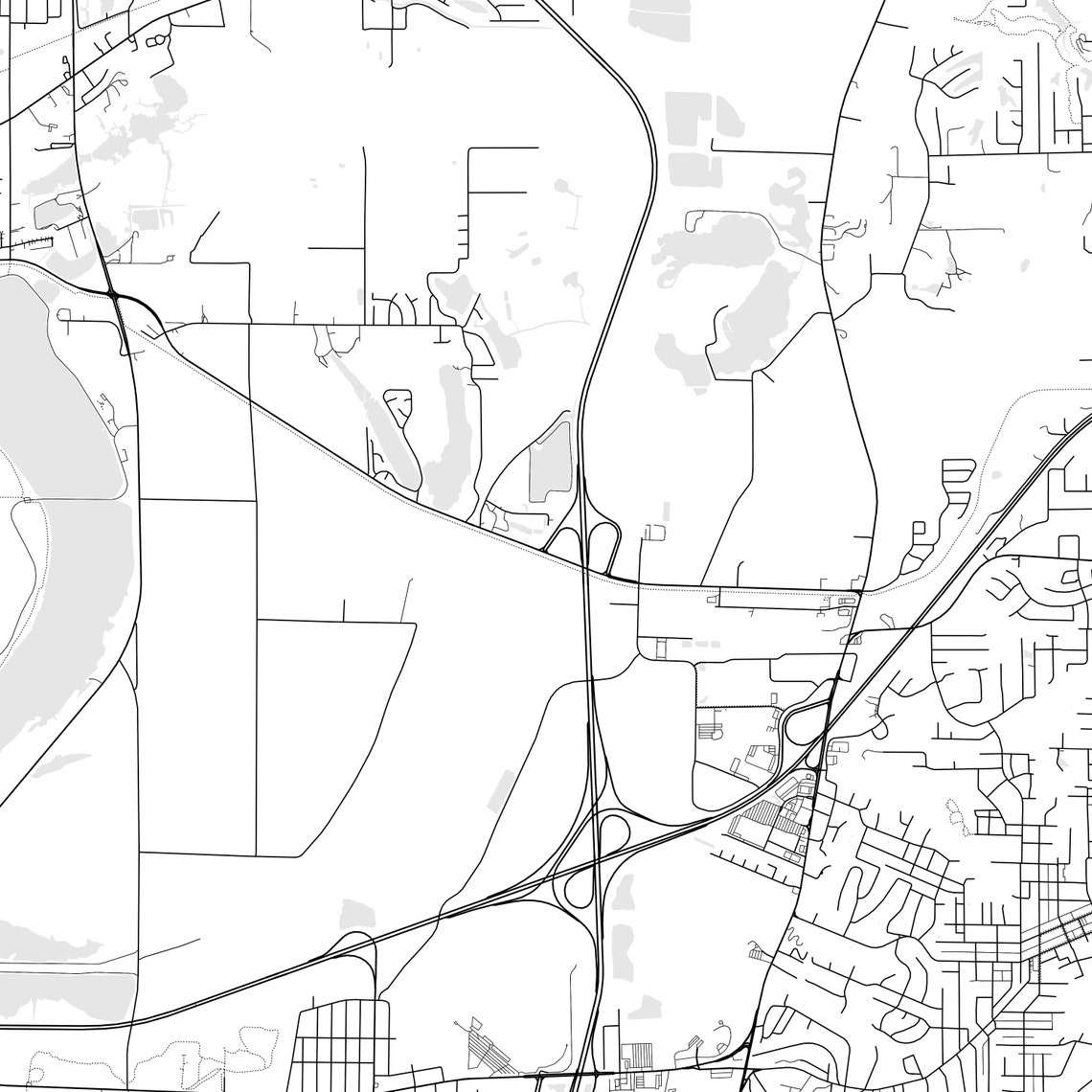 Collinsville Map Print, Collinsville Map Poster Wall Art, Il City Map ...