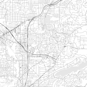 Lake Oswego Map Print, Lake Oswego Map Poster Wall Art, or City Map ...