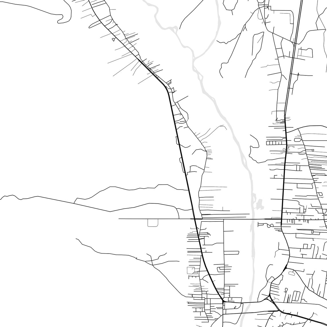 Española Map Print, Española Map Poster Wall Art, Nm City Map, New ...