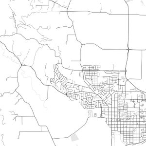 Forest Grove Map Print, Forest Grove Map Poster Wall Art, or City Map ...