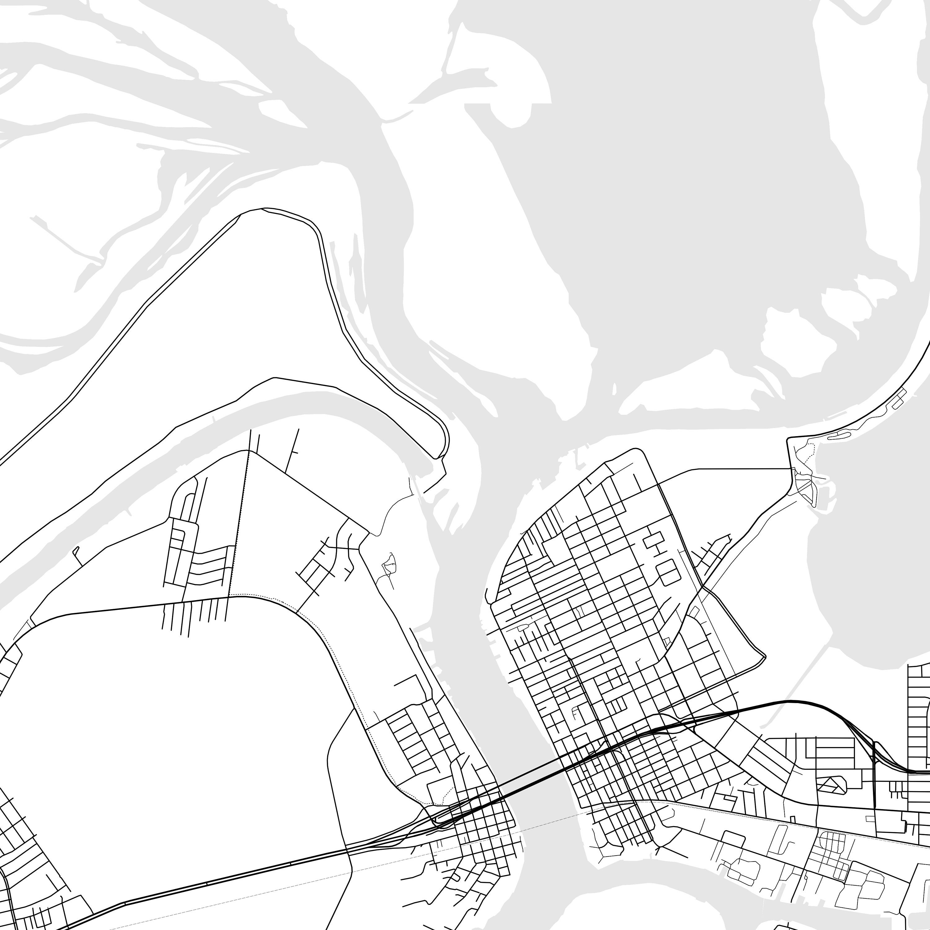 Morgan City Map Print, Morgan City Map Poster Wall Art, La City Map ...