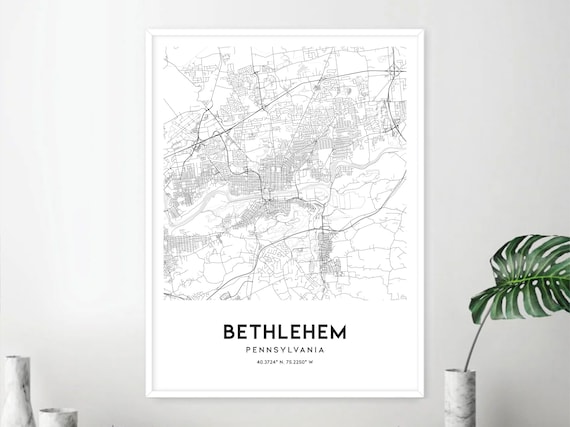 Road Map Of Bethlehem