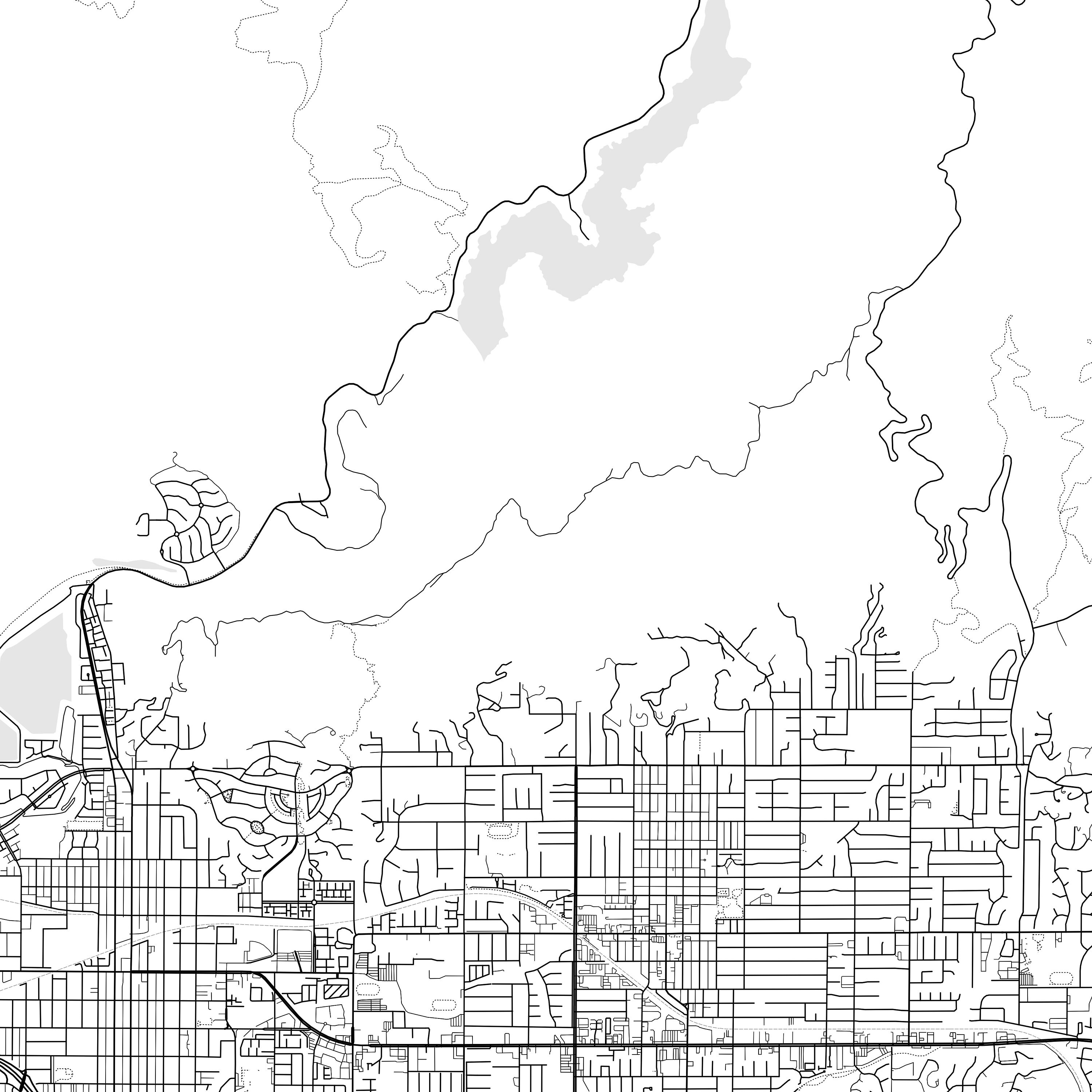 Glendora Map Print Glendora Map Poster Wall Art Ca City Map - Etsy