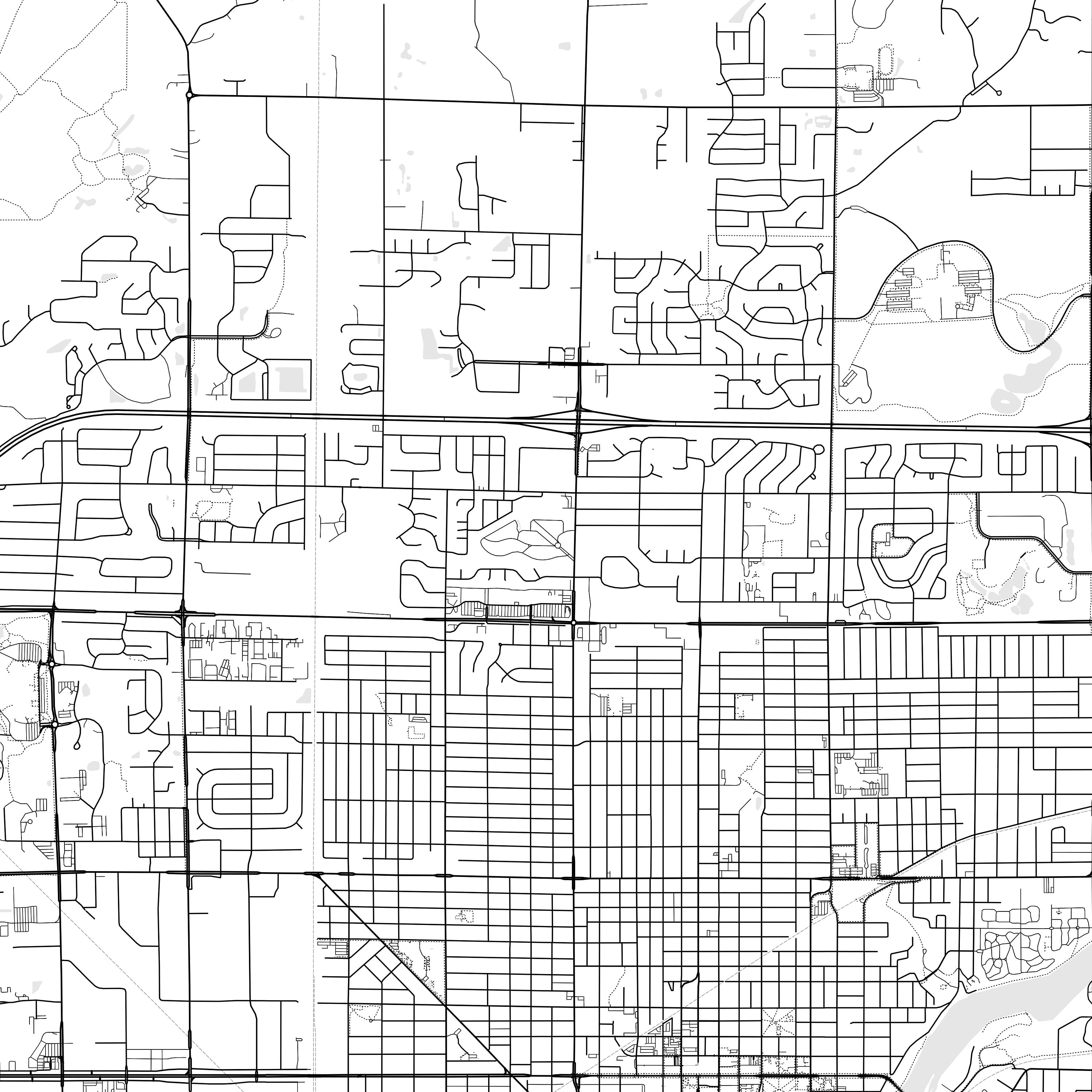 Appleton Map Print Appleton Map Poster Wall Art Wi City Map - Etsy