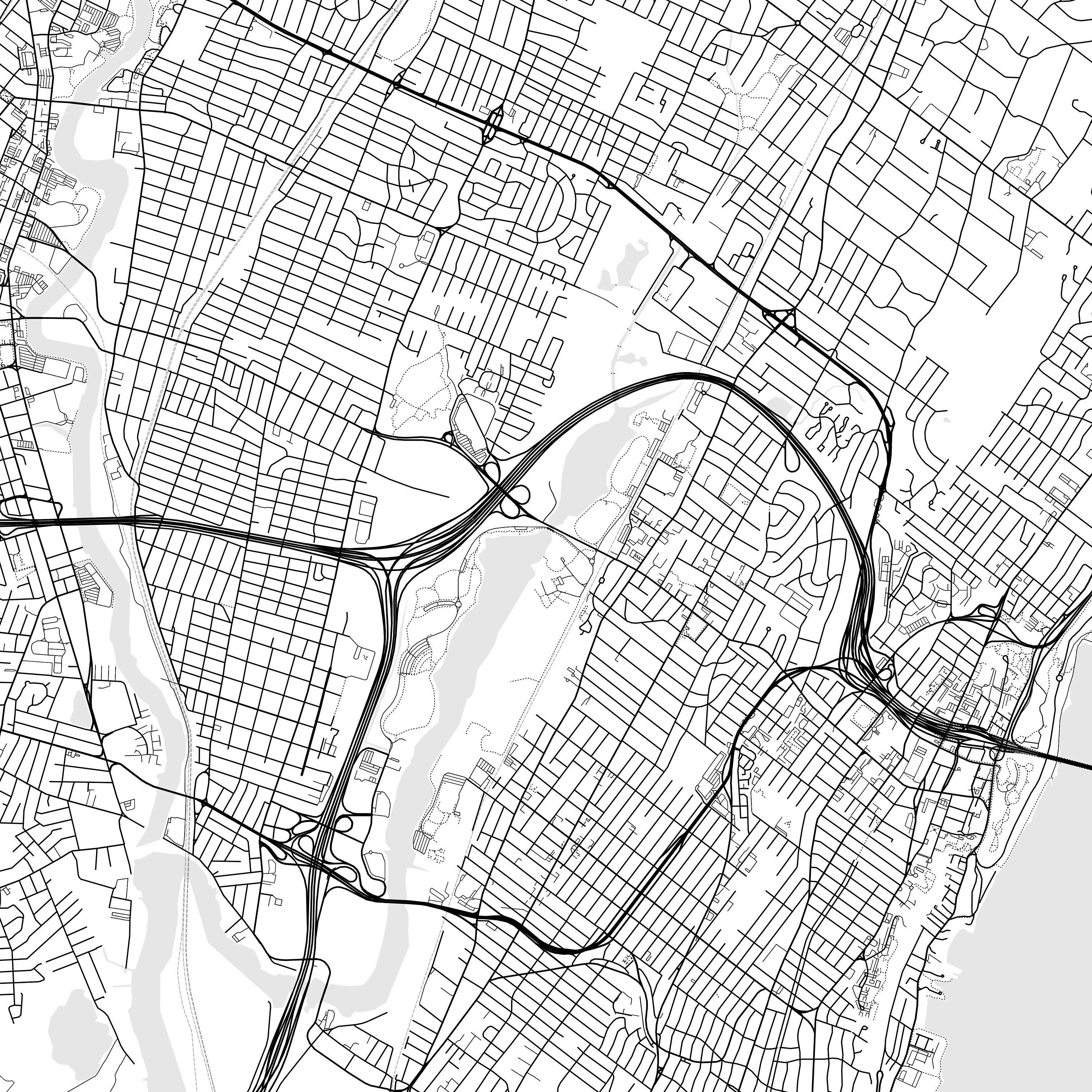 Fort Lee Map Print Fort Lee Map Poster Wall Art Nj City Map - Etsy