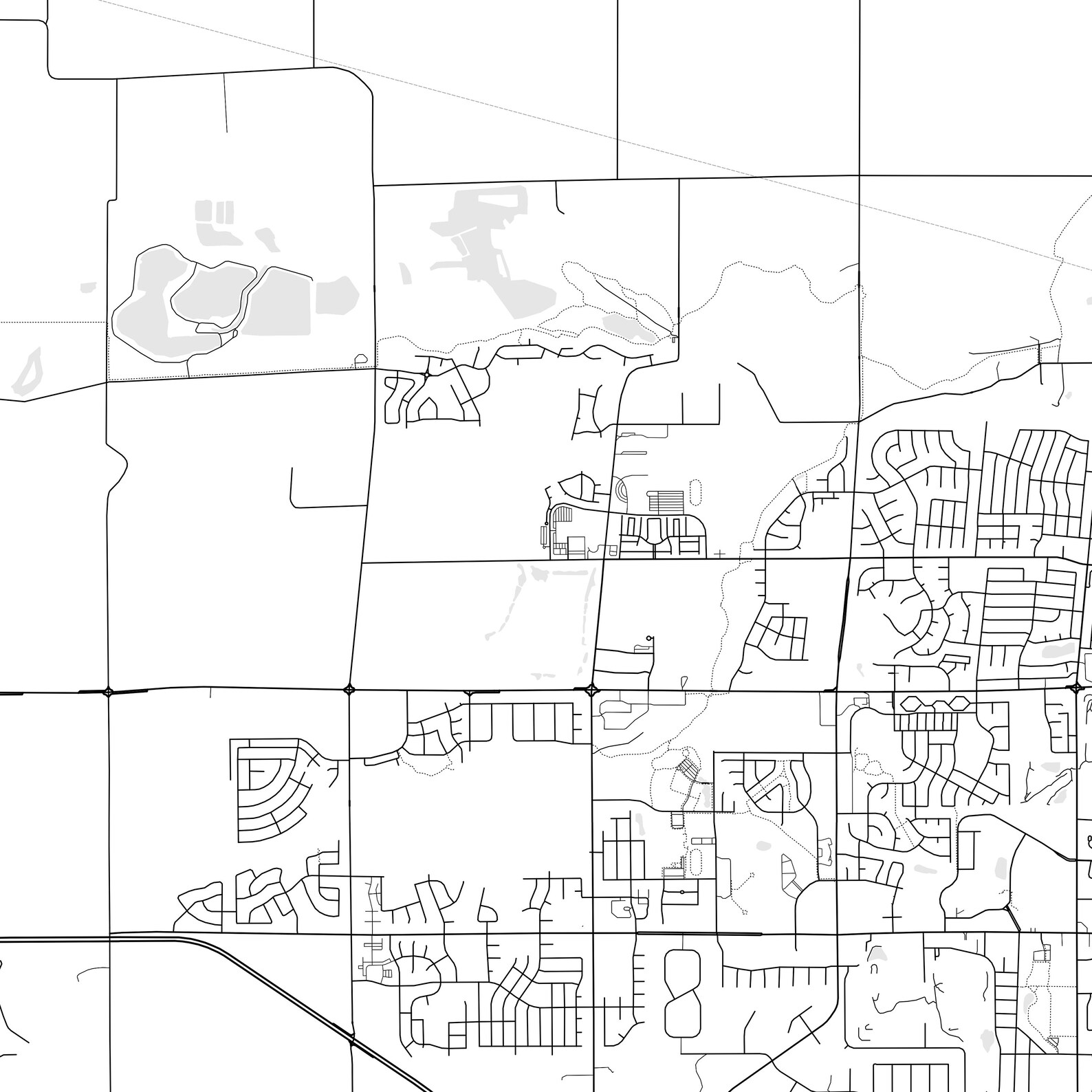 Greeley Map Print Greeley Map Poster Wall Art Co City Map - Etsy