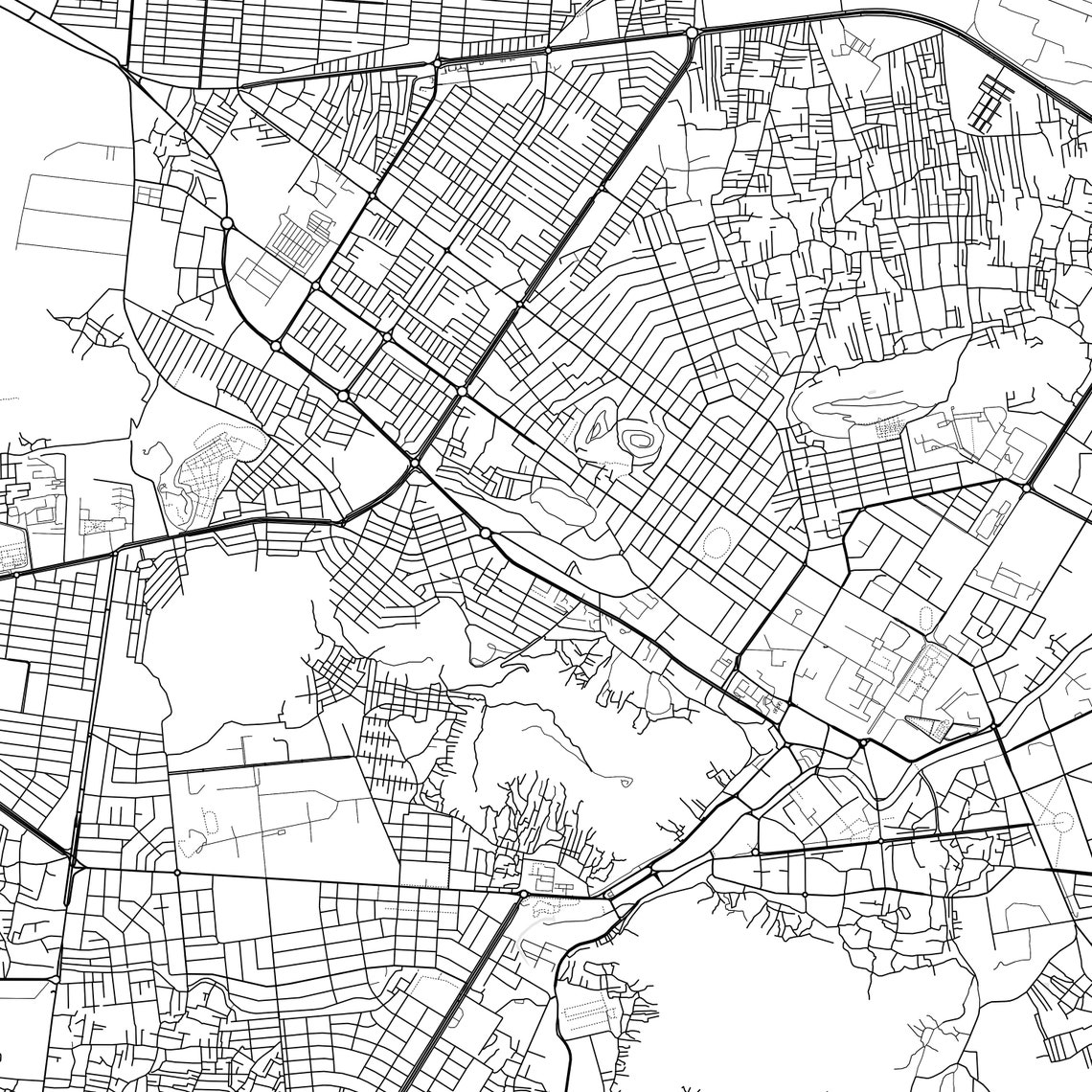 Kabul Map Print Kabul Map Poster Wall Art Kabul City Map - Etsy