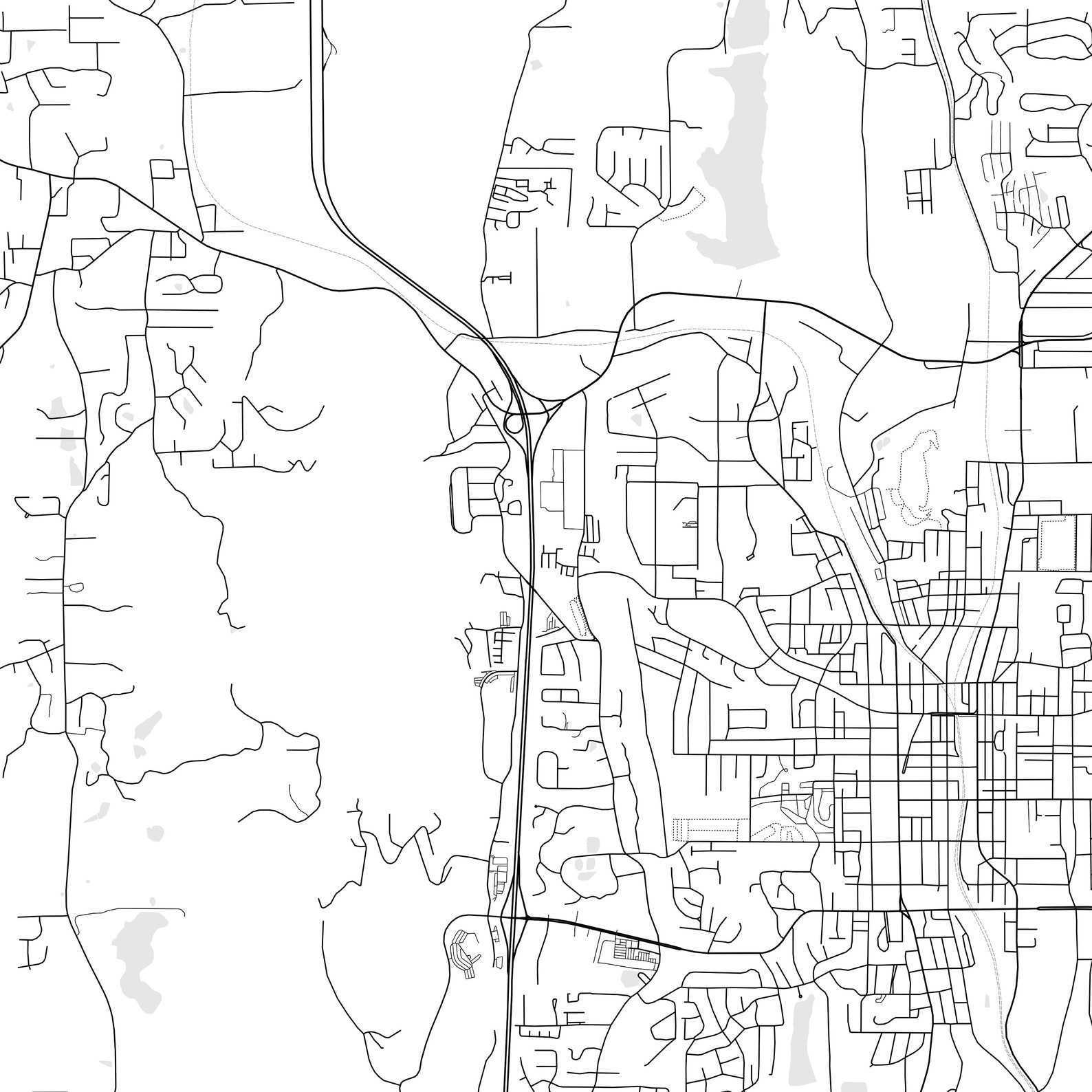 Dalton Map Print, Dalton Map Poster Wall Art, Ga City Map, Georgia ...