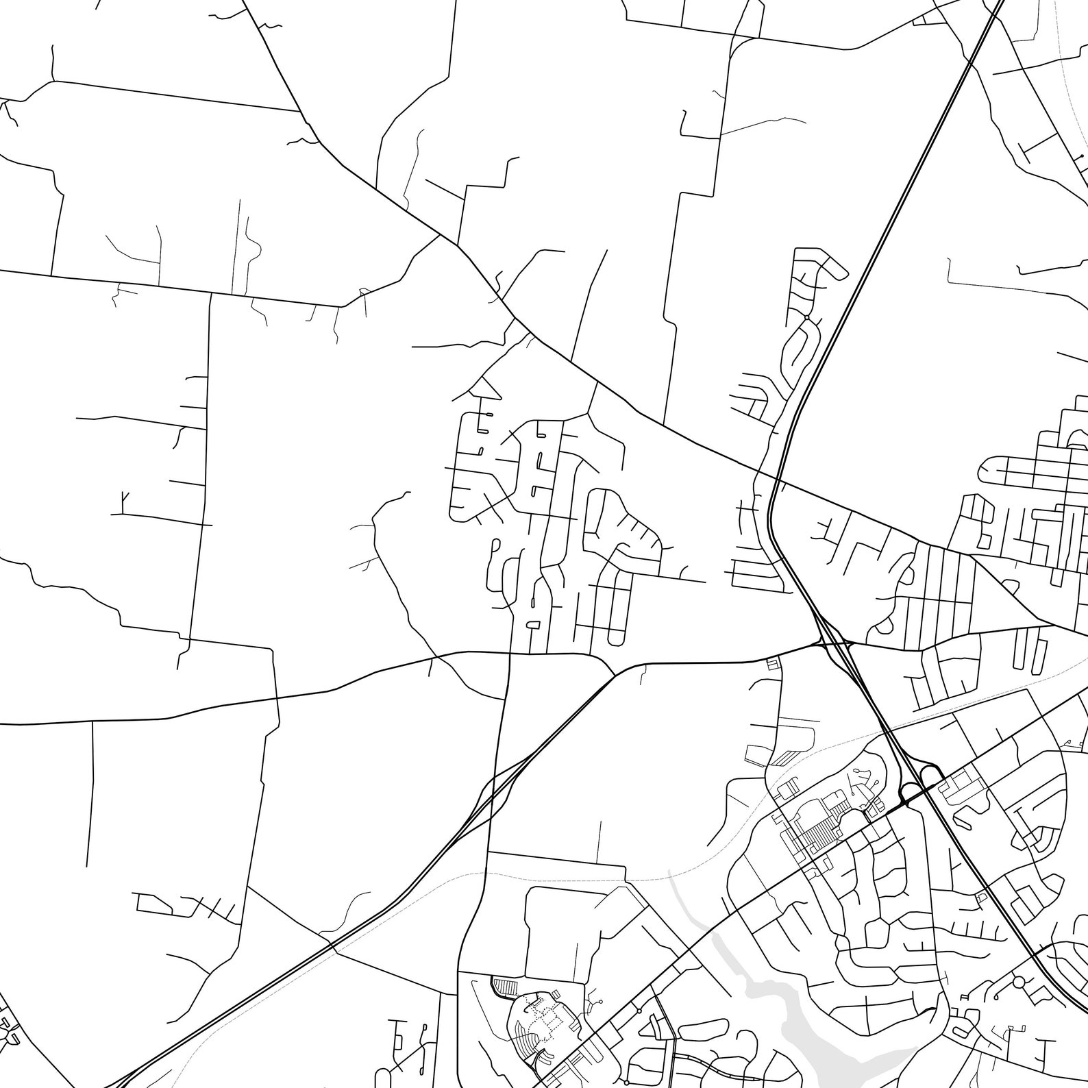 Gallatin Map Print, Gallatin Map Poster Wall Art, Tn City Map ...