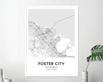 Foster City Wall Art - Etsy