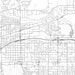 Spokane Valley Map Print, Spokane Valley Map Poster Wall Art, Wa City ...