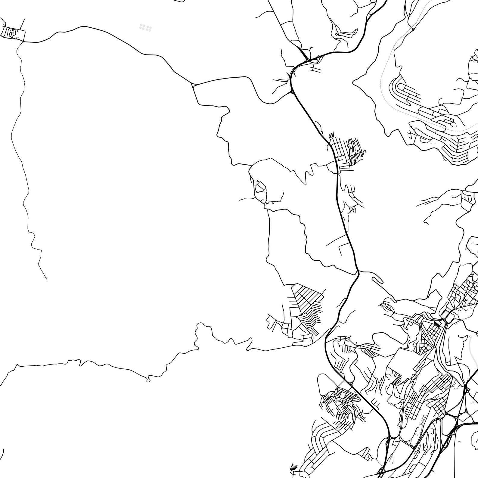 Constantine Map Print, Constantine Map Poster Wall Art, Constantine ...