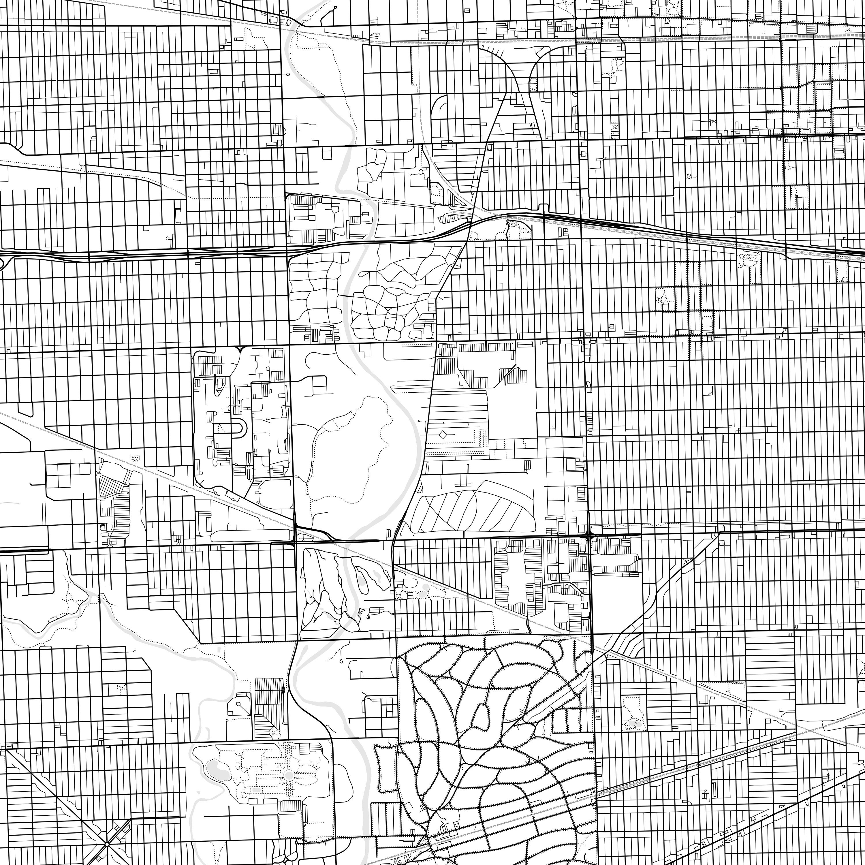 Berwyn Map Print, Berwyn Map Poster Wall Art, Il City Map, Illinois ...