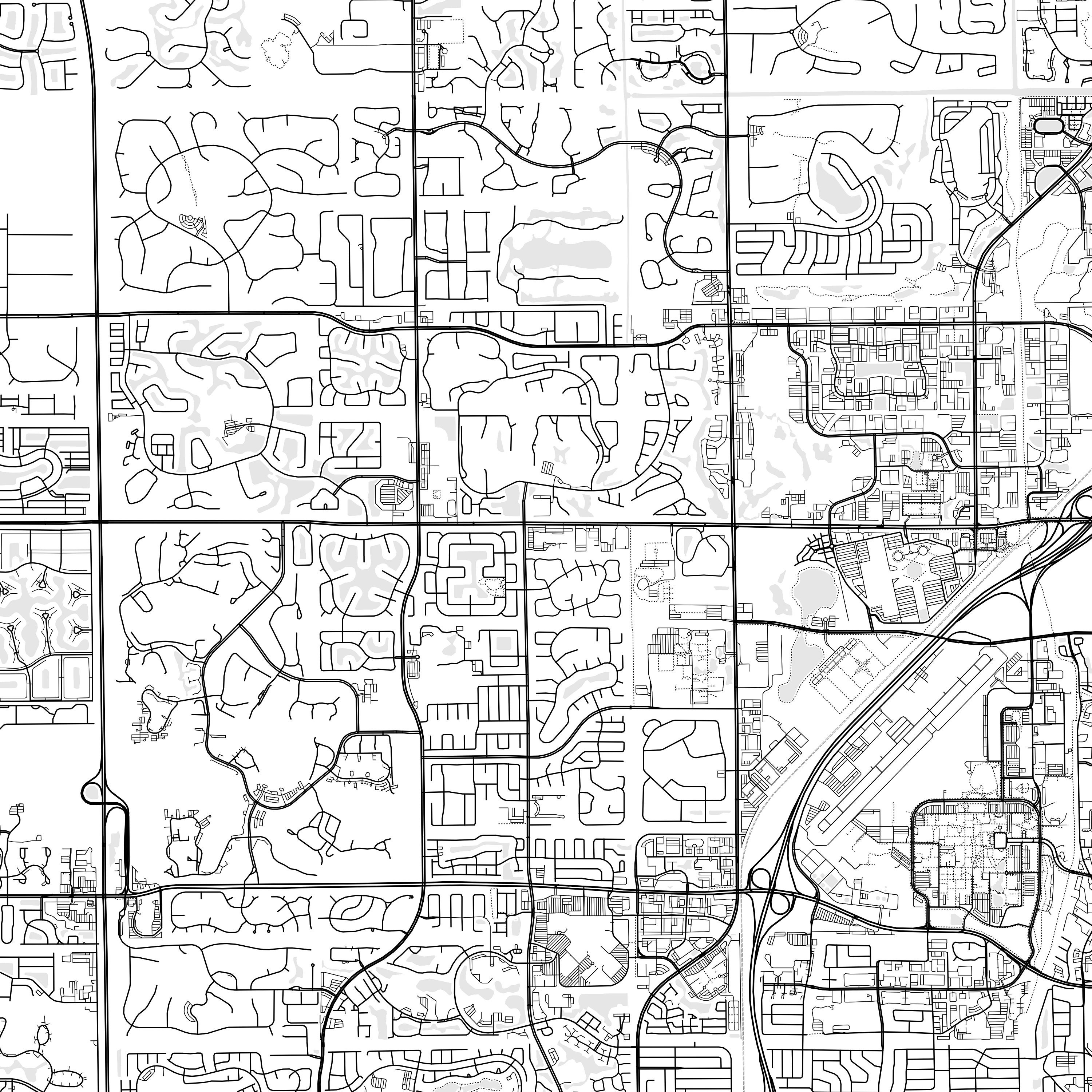 Boca Raton Map Print, Boca Raton Map Poster Wall Art, Fl City Map ...