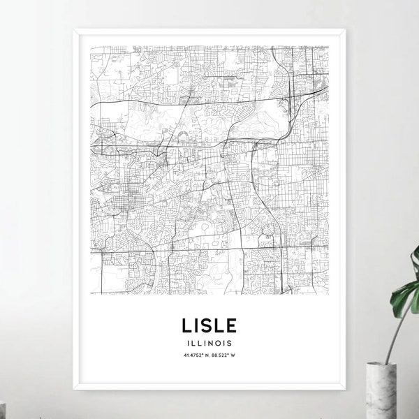 Map Print - Etsy