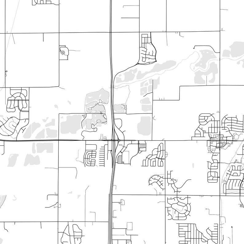 Firestone Map Print Firestone Map Poster Wall Art Co City - Etsy