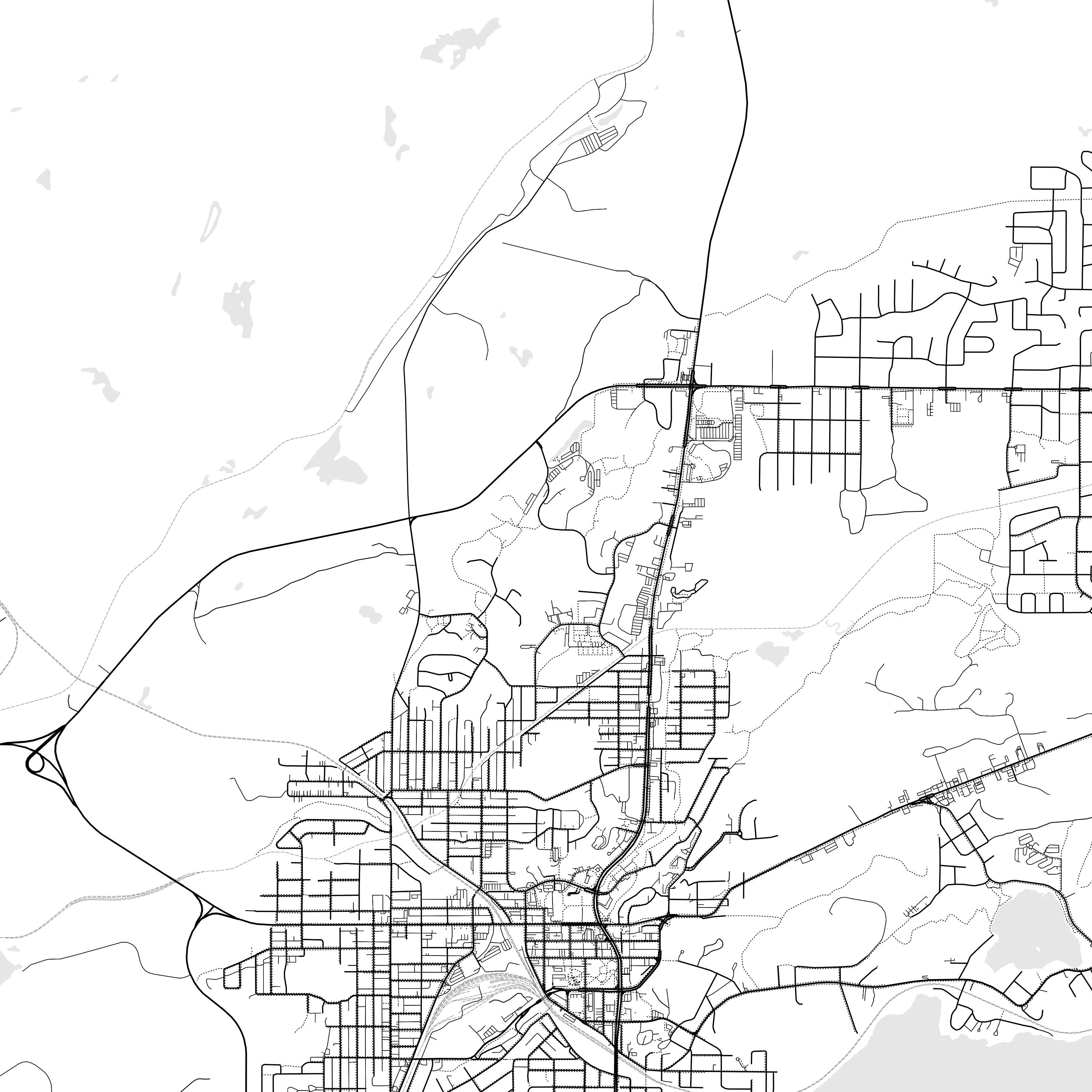 Sudbury Map Print, Sudbury Map Poster Wall Art, Sudbury City Map ...