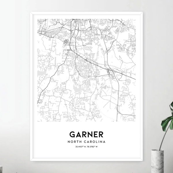 Garner Nc Poster - Etsy
